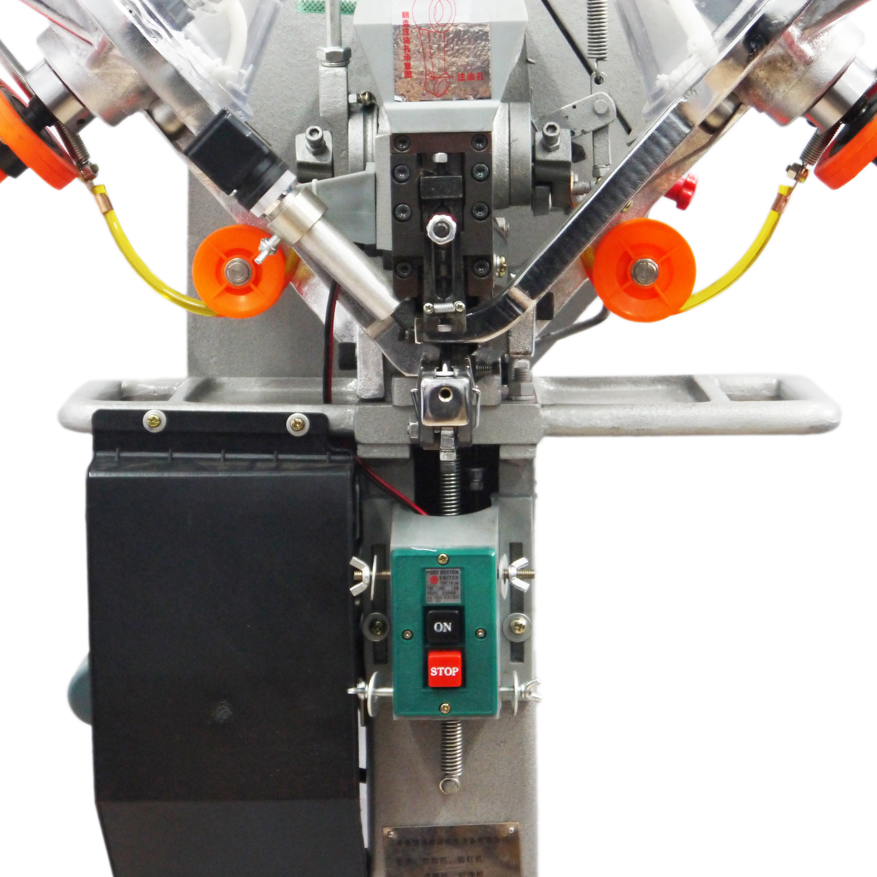 Face Shield Button Riveting Machine Button Attaching Machine