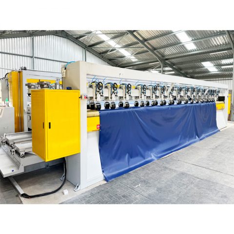 Automated PVC Tarpaulin Welding Grommet And Cutting Machine
