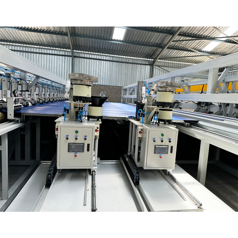 PVC Truck Curtain Machine Automatic Welding Grommet Cutting