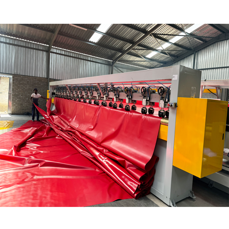 Automatic PVC Tarpaulin Machine Welding Grommet Cutting