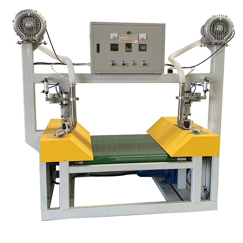Tarpaulin Two Heads Hemming Machine Welding Rope Inserting